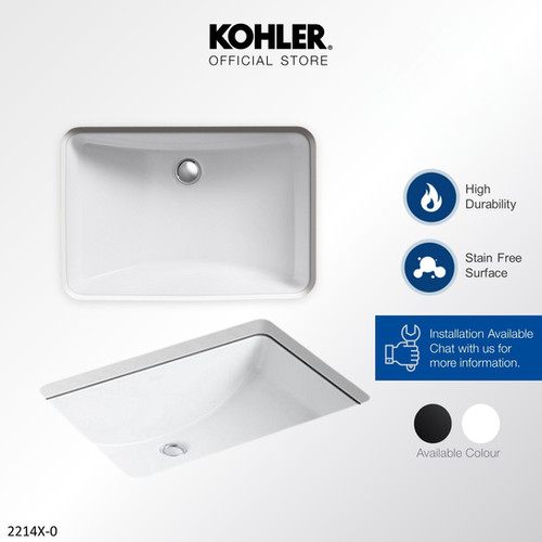 KOHLER Ladena Under-counter Lavatory Bathroom Basin | KHK Asia