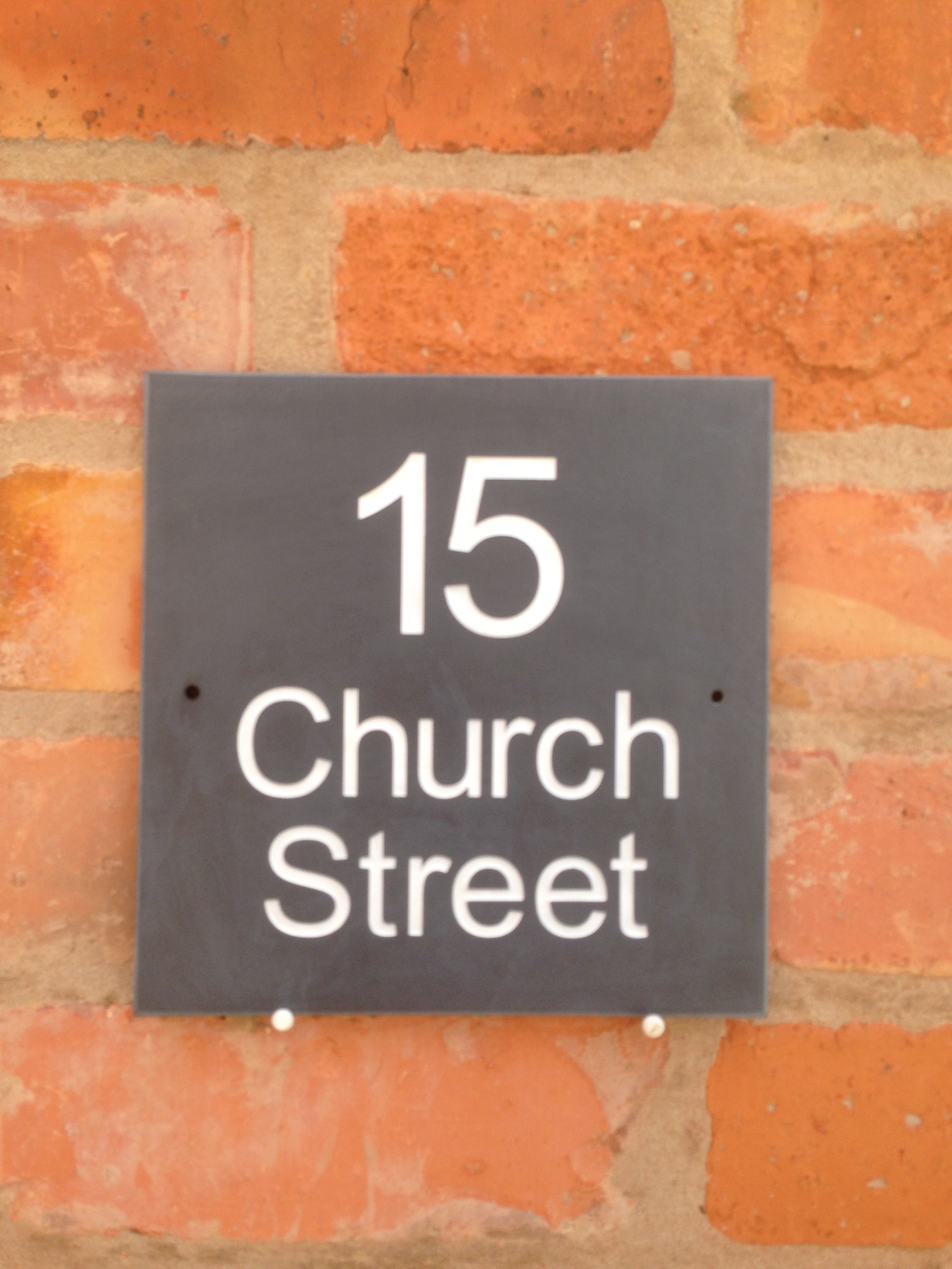 Slate house signs by Slate Signs Direct Ltd