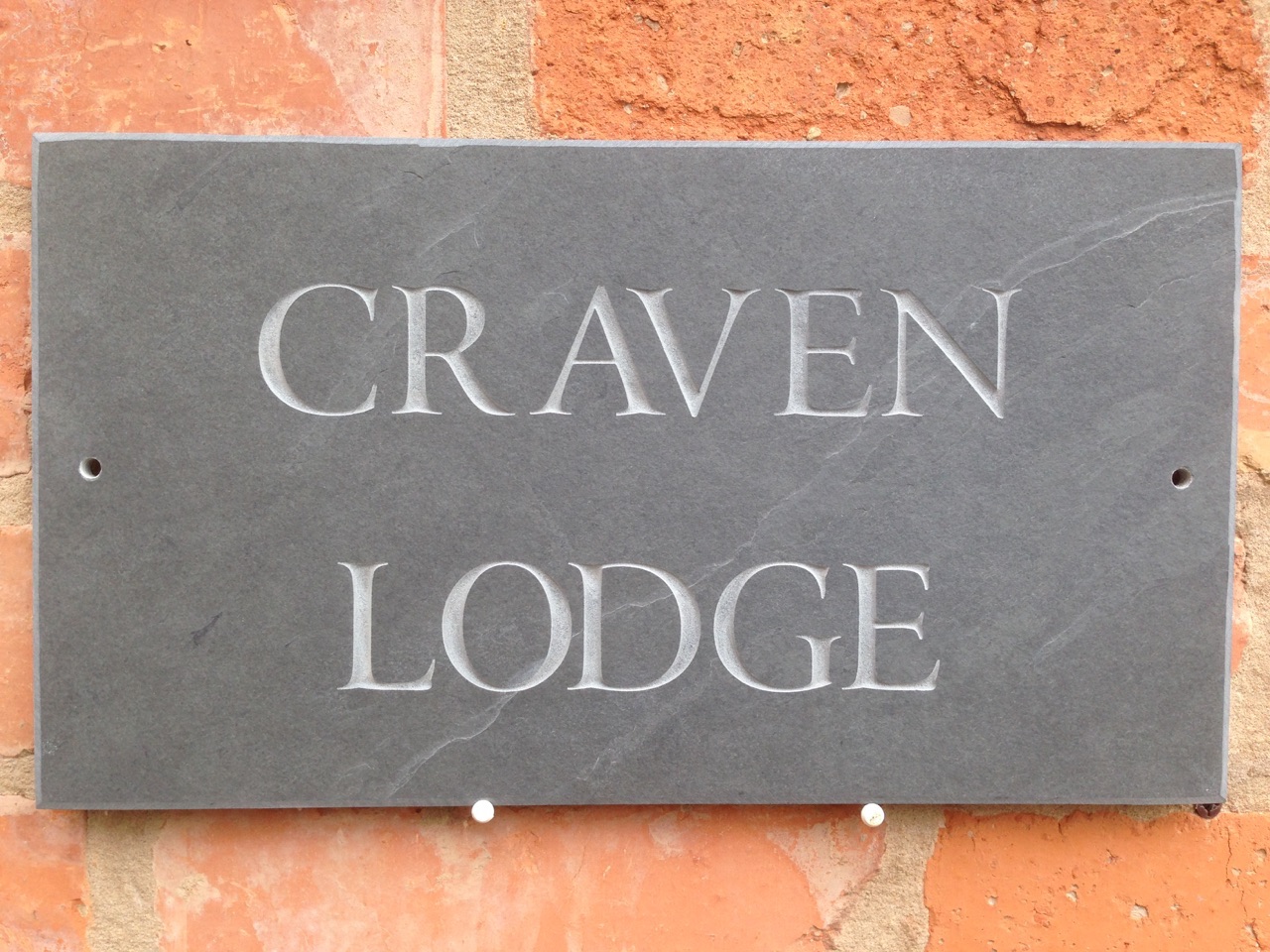 Slate house signs by Slate Signs Direct Ltd
