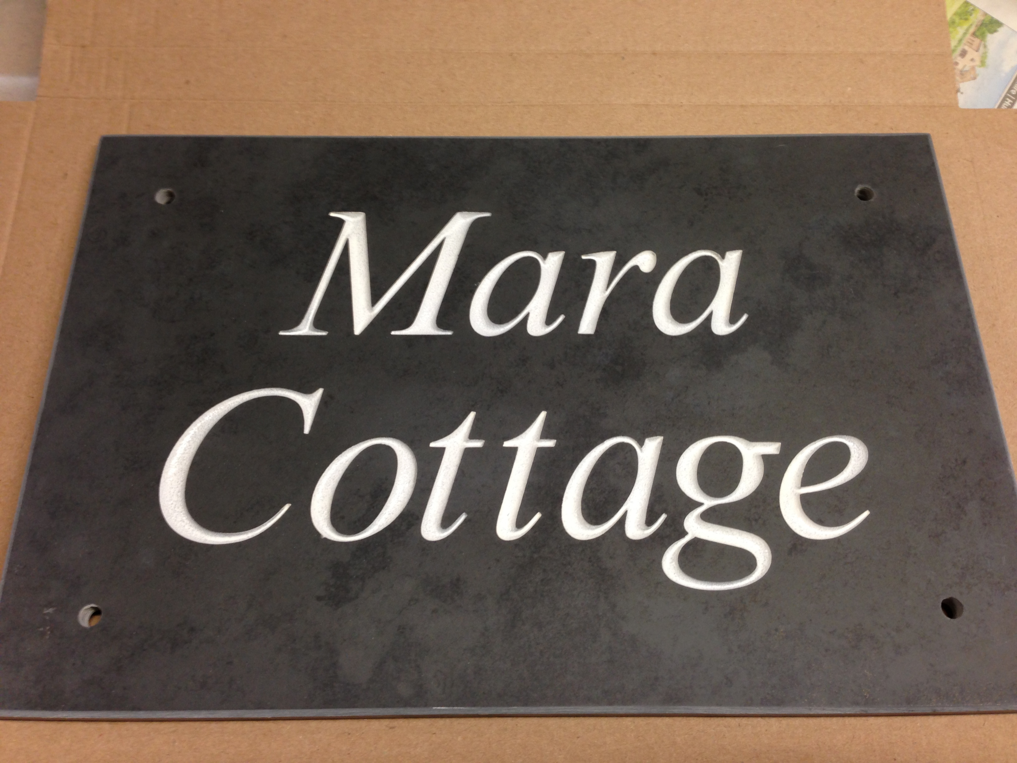 Slate house signs by Slate Signs Direct Ltd