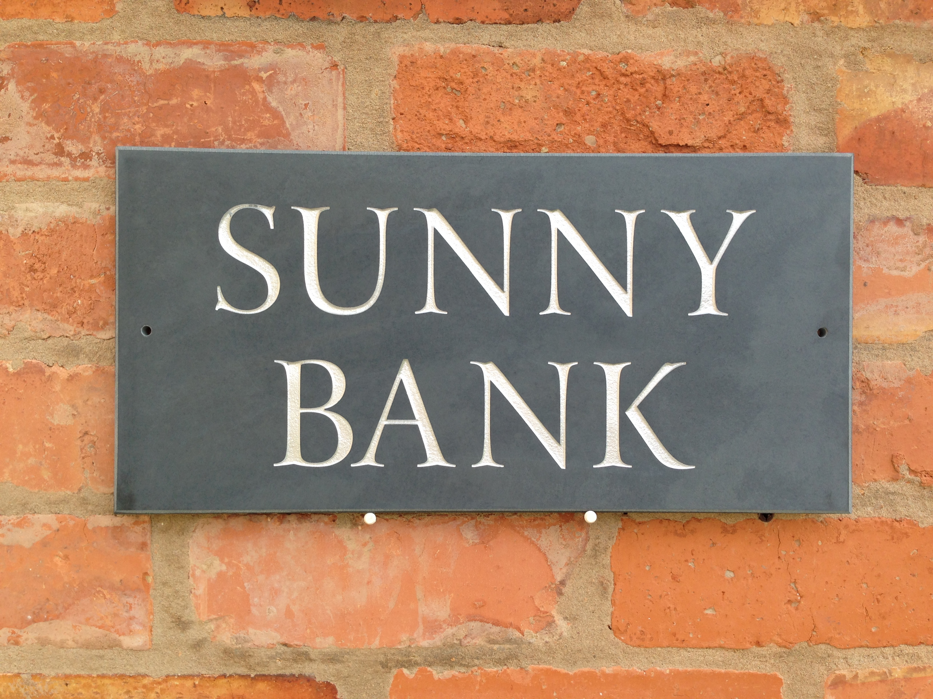 Slate house signs by Slate Signs Direct Ltd