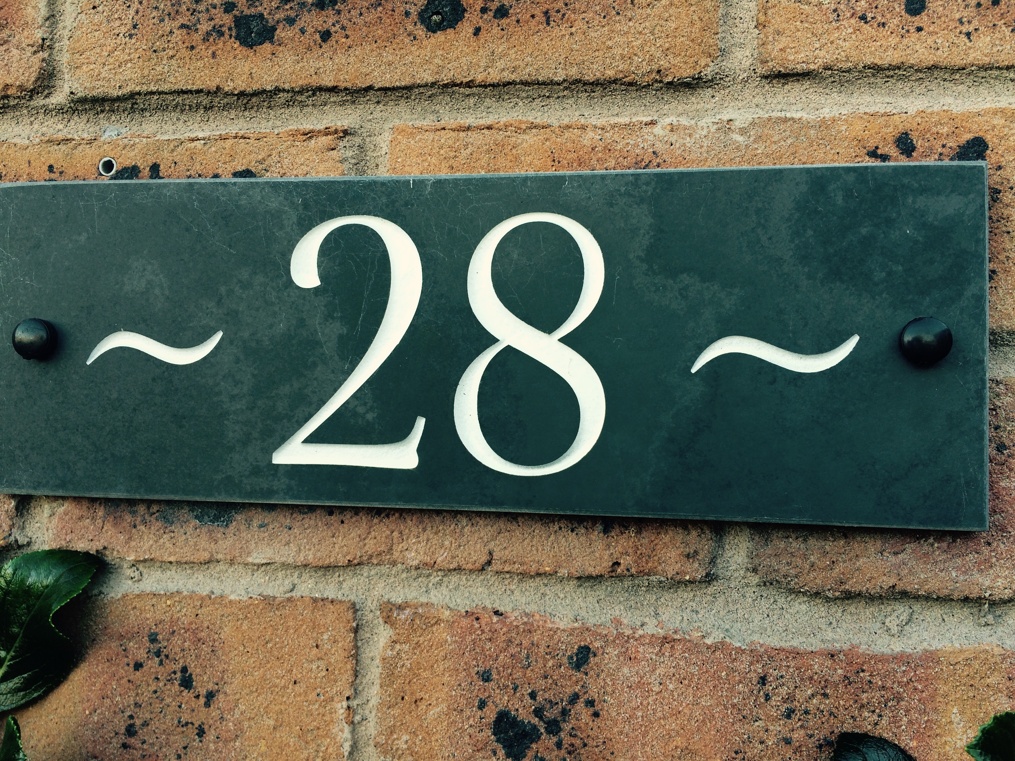 Slate house signs by Slate Signs Direct Ltd