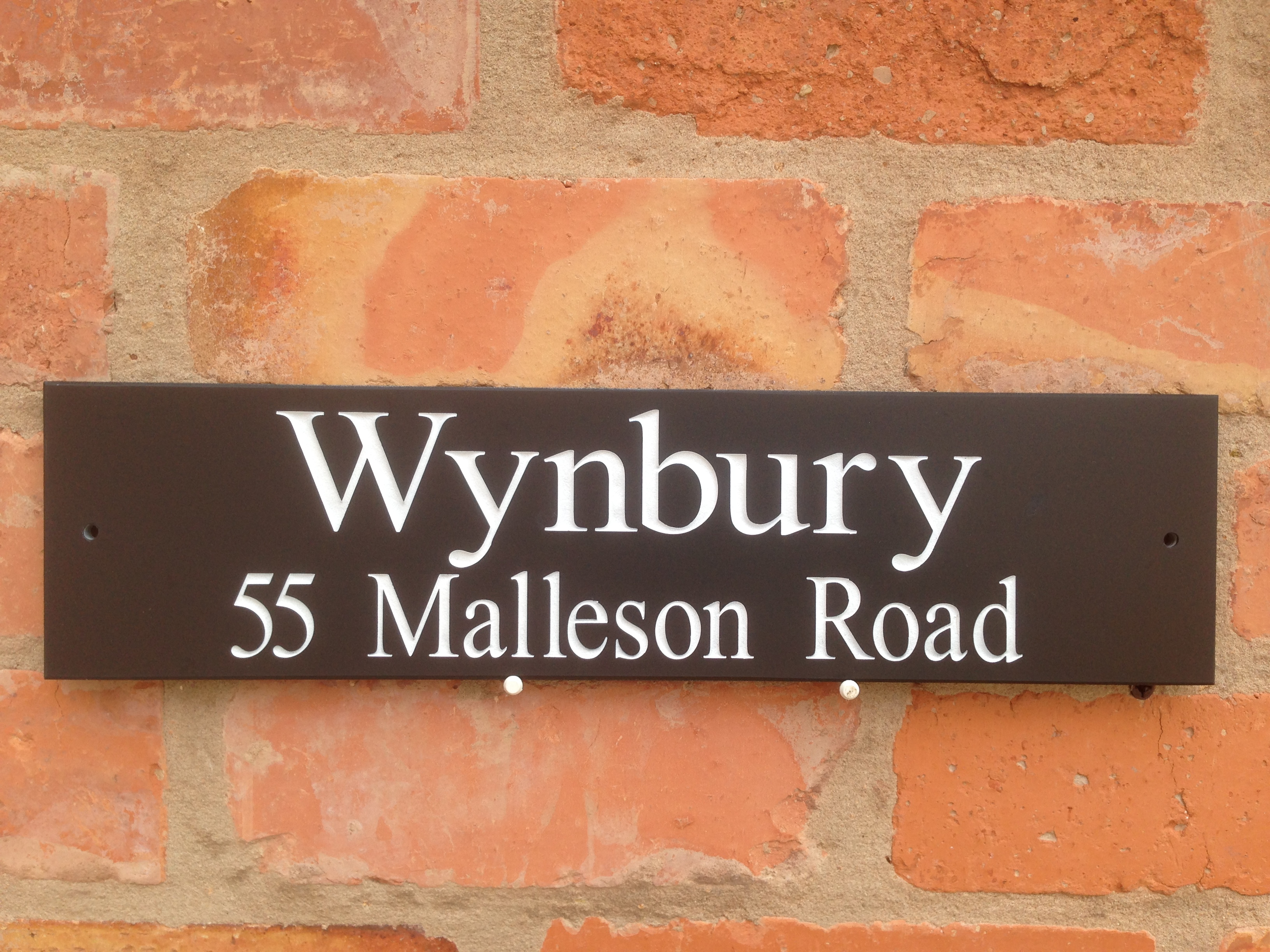 Slate house signs by Slate Signs Direct Ltd