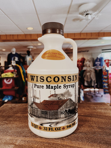 32 oz Wisconsin Pure Maple Syrup - Engel's Sugar Bush | Delavan Lake Store
