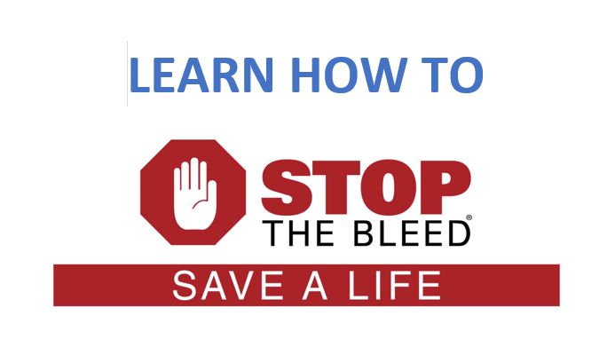 Learn How to Stop The Bleed - Save a Life