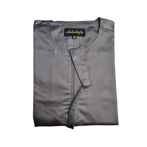 Shadow Grey Emirati Thobe | ashshifa