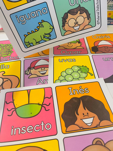 Lotería de Vocales: Juego Educativo Listo para Imprimir | Material ...