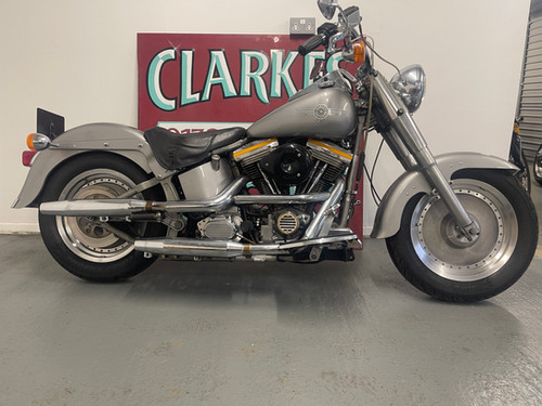 1990 Harley Davidson (Grey Ghost) Fatboy | Clarkes Classics
