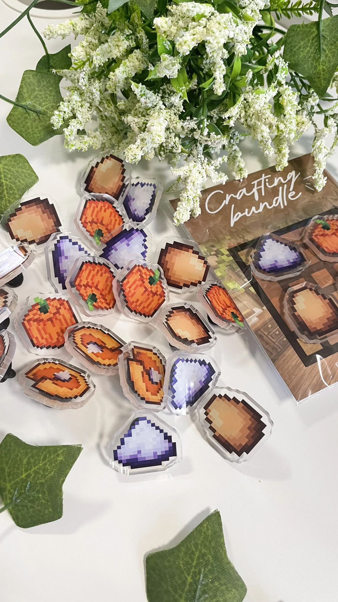 Pins Crafting bundle - inspired Minecraft | Minuko