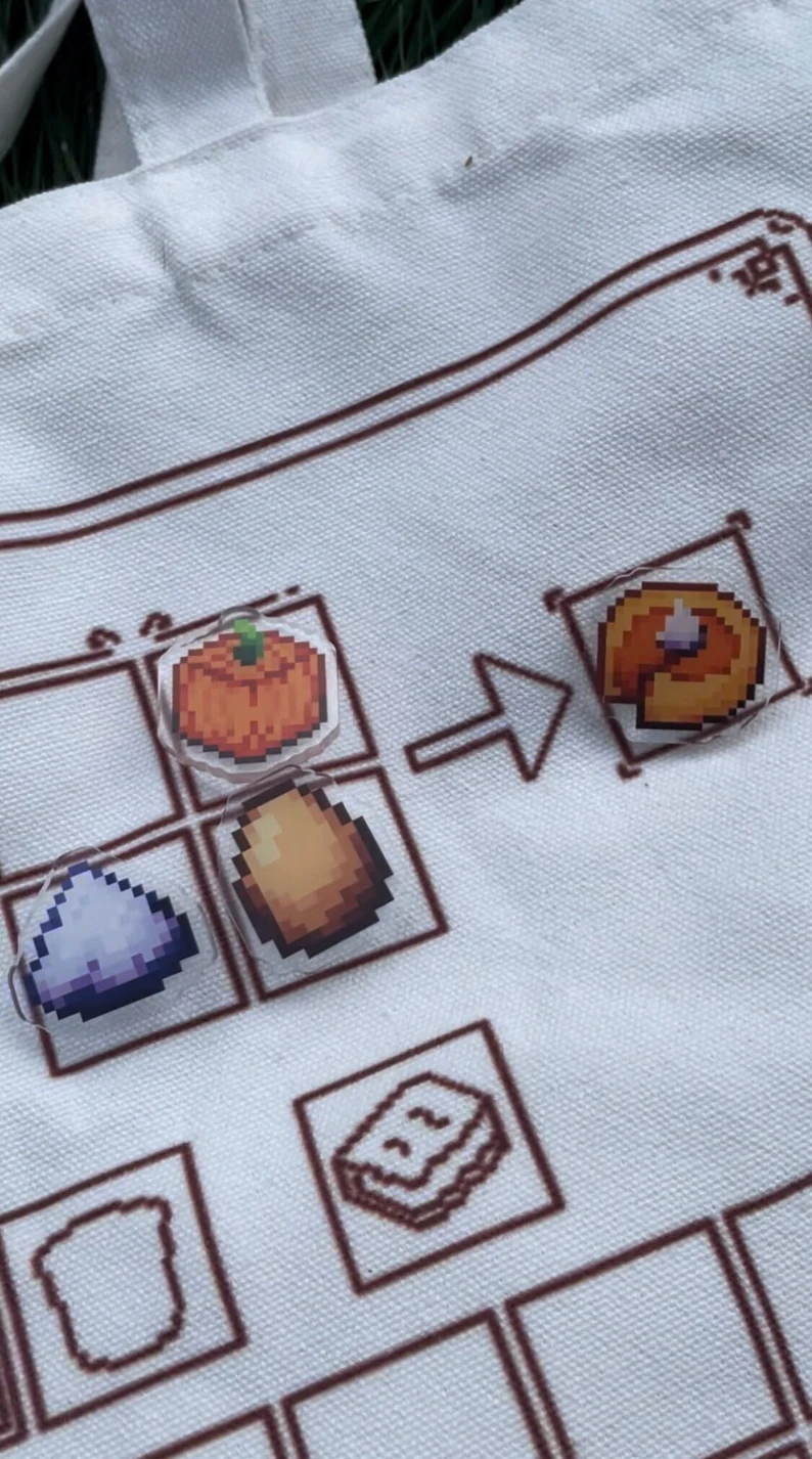 Pins Crafting bundle - inspired Minecraft | Minuko