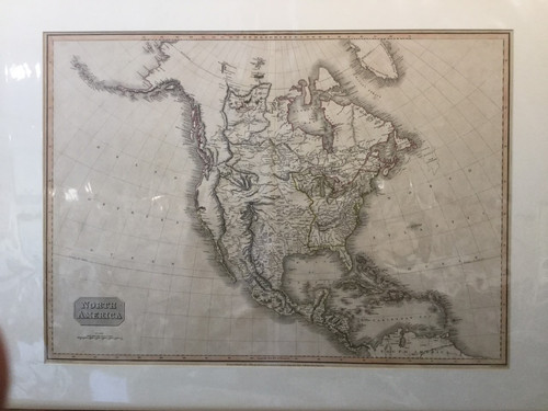 Pinkerton map of The United States of America published 1812 ...