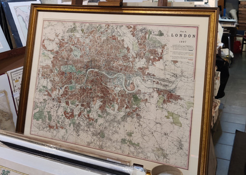 Plan B. London 1897 | Portobello Maps