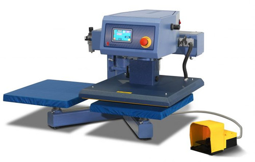 Pneumatic heat press with double heating plates TS 5PA | Transmatic