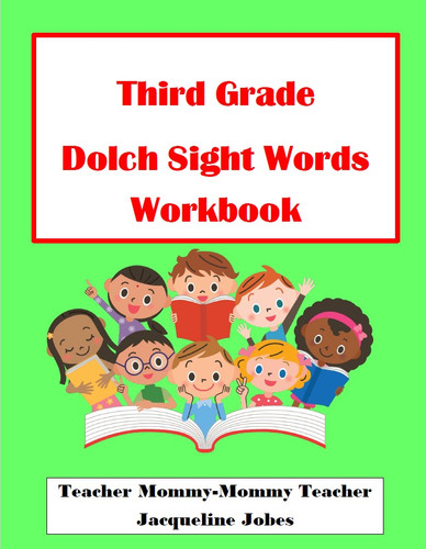 Third Grade Dolch Sight Words Workbook | Teacher Mommy-Mommy