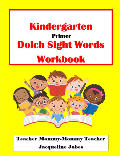 Kindergarten Dolch Sight Words Workbook | Teacher Mommy-Mommy