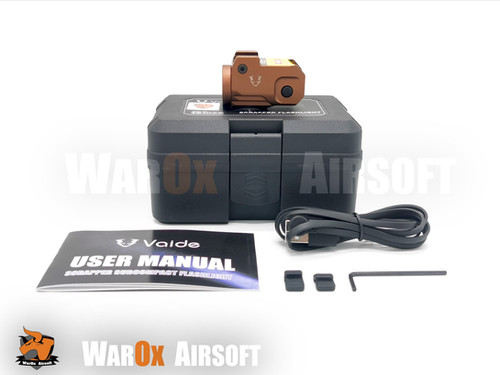 Vaide Scrapper Subcompact Pistol Flashlight FDE | Waroxairsoft