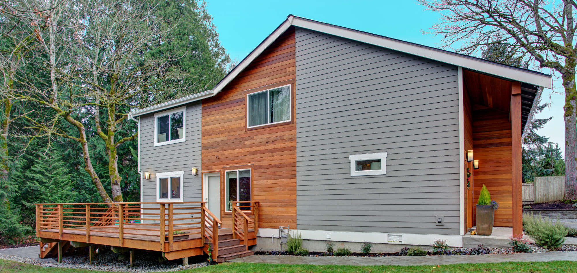 Cladding Services Terrace | Exterior Wall Cladding Assembly | A & J Roofing