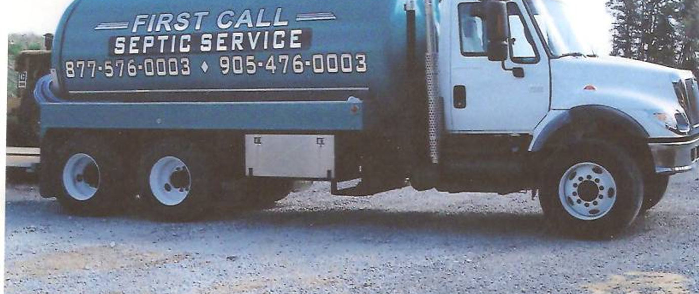 Septic System Repairs York Region| Home | First Call Septic Service