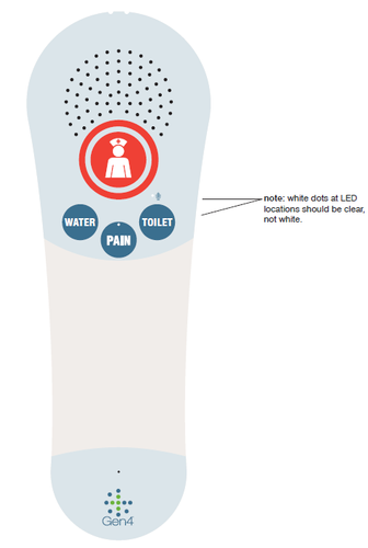Responder 5 Standard Pillow Speaker, Custom Overlay | Chittronics Ltd