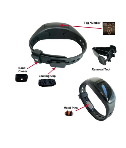 WanderGuard Blue Wearable Tag Starter Kit | Chittronics Ltd