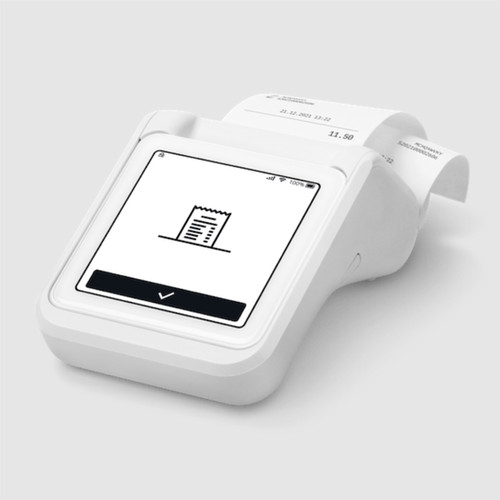 SumUp Solo mobile POS terminal / card reader with touch screen and ...