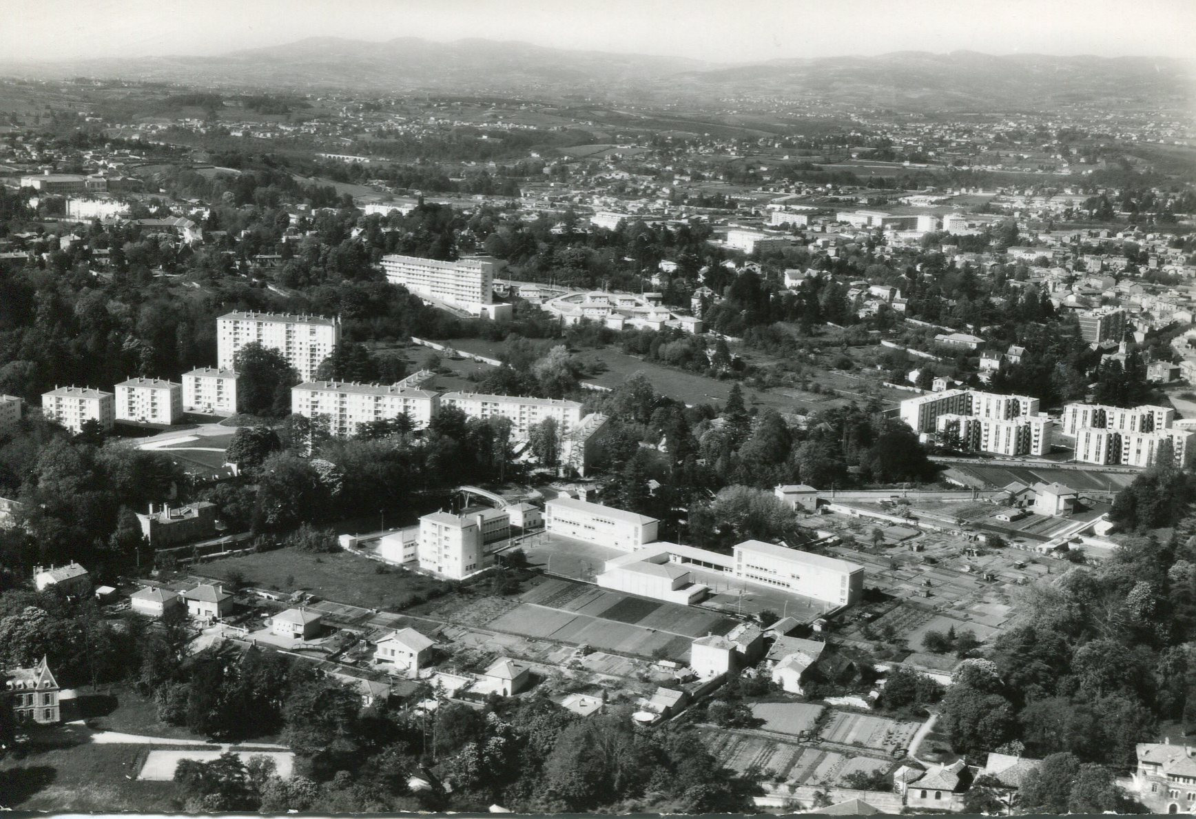 Le quartier de Champvert en 1965 | Arholy