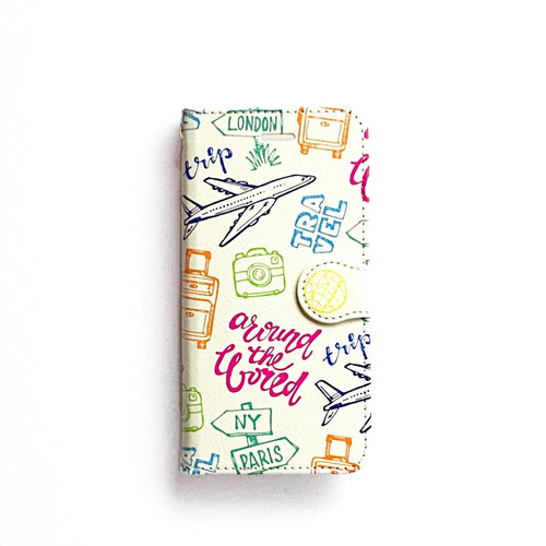 TRAVEL ② | Booklet Phone Case | home