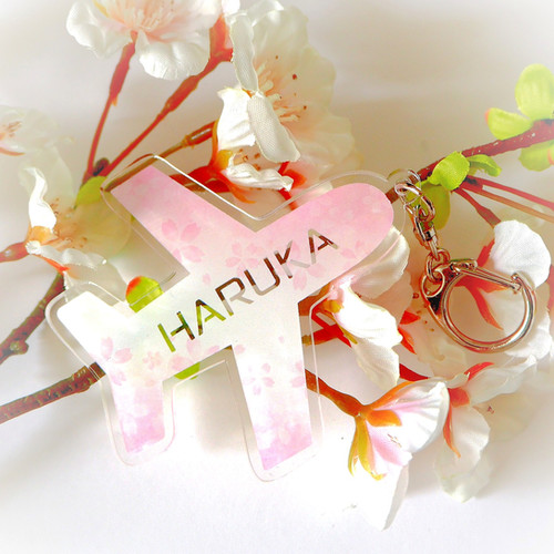 Customized Name Sakura Bag Tag | home