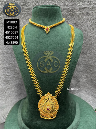 Micro Gold Durva Haar Tushi Combo Set | SuruArts Creation