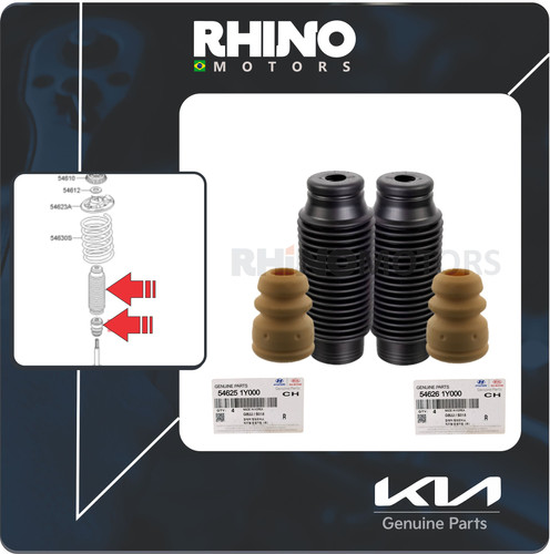 546251Y000-546261Y000 - Kit BATENTE e COIFA do Amort. Diant Kia Picanto ...
