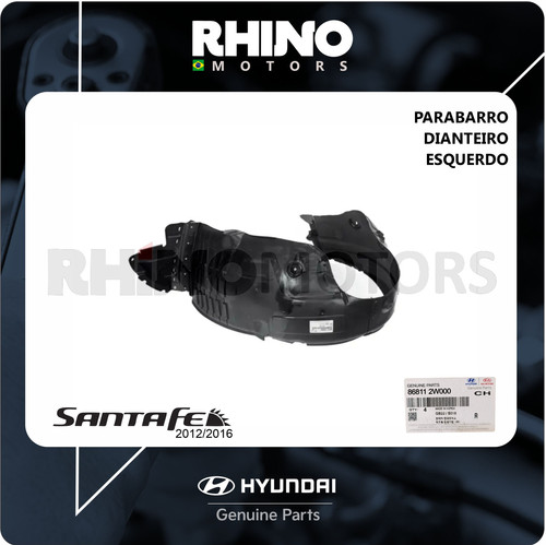868112W000 Parabarro Dianteiro Esquerdo Hyundai Santa Fe 2012 A 2020 ...