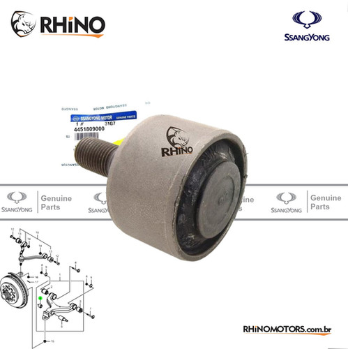 4451809000 BUCHA BANDEJA INFERIOR N-04 SSANGYONG ACTYON KYRON REXTON ...