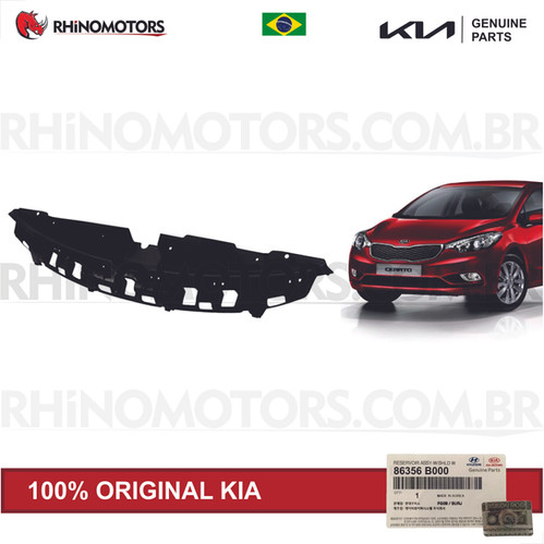 86356B0000 - Acabamento Da Grade Frontal Kia Cerato 2014 A 2017 | Rhino ...