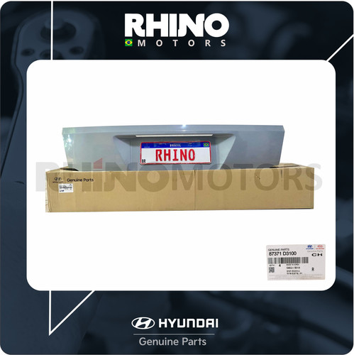 87371D3100 - Moldura Da Tampa Do Porta Malas Hyundai New Tucson | Rhino ...