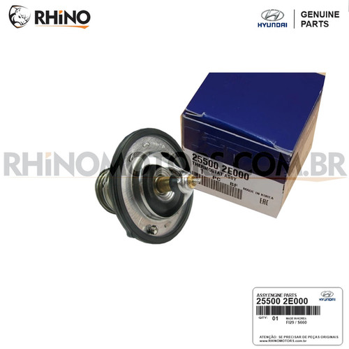 255002E000 VALVULVA TERMOSTATICA HYUNDAI CRETA, ELANTRA - KIA CARENS ...