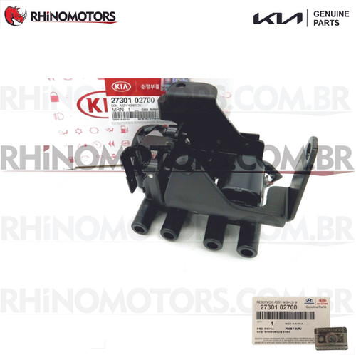 2730102700 - Bobina Ignicao Kia Picanto 2000 a 2006 | Rhino Motors