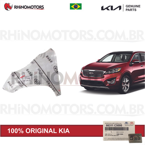 66311C5000 - Paralama Dianteiro Lado Esquerdo Kia Sorento 2016-2020 ...