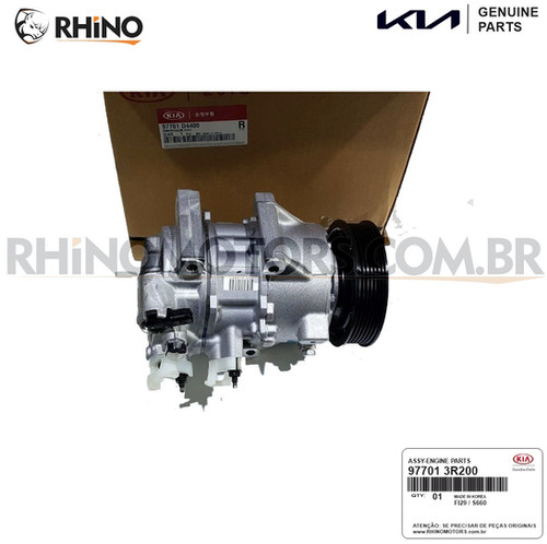 977013R200 Compressor de Ar Hyundai Azera Kia Cadenza | Rhino Motors