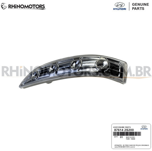 876142S200 - Lanterna Do Pisca Do Retrovisor Lado Esquerdo Hyundai Ix35 ...