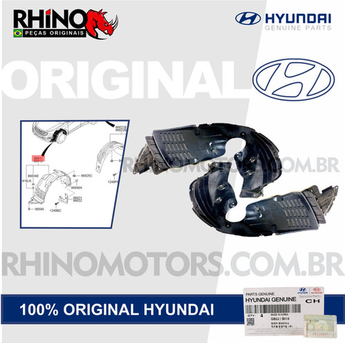 868112W000 / 868122W000 - Par Parabarro Dianteiro Hyundai Santa Fe2012 ...