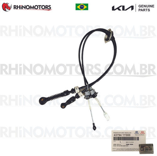 437941Y000 - Cabo Alavanca Cambio Mecanico Kia Picanto 11/15 | Rhino Motors
