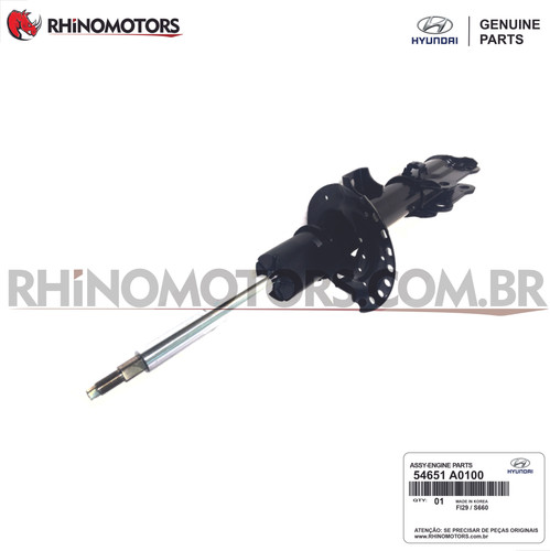 54651A0100 - Amortecedor Dianteiro Lado Esquerdo HYUNDAI CRETA | Rhino ...