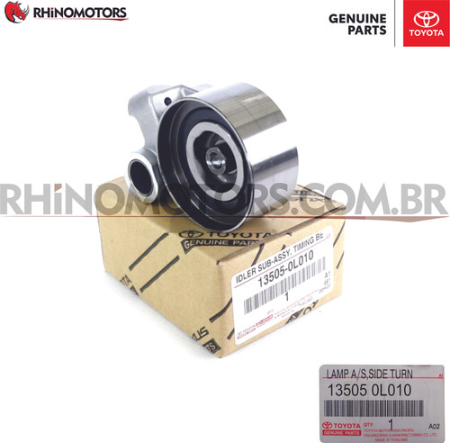 135050L010 - POLIA TENSORA DA CORREIA DO MOTOR TOYOTA HILUX (2004 A ...
