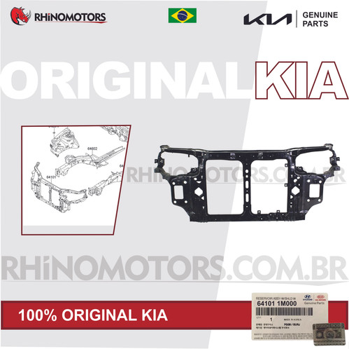 641011M000 - PAINEL FRONTAL KIA CERATO 2011/2013 | Rhino Motors