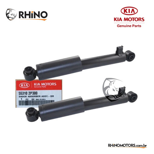 553102P300 Par Amortecedor Traseiro Santa Fe E Sorento 2010 2011 2012 ...