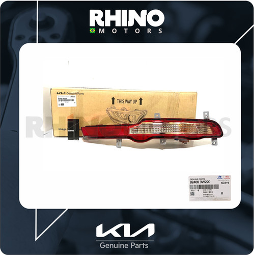 924063W220 Refletor Do Para-choque Traseiro LD Kia Sportage 2010 A 2015 ...