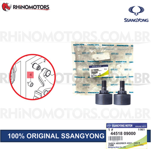 4451809000 PAR BUCHA BANDEJA INF. SSANGYONG ACTYON KYRON REXTON ACTYON ...