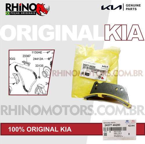 243774A200 Guia Corrente Comanda Kia Sonrento, Bongo, Hyundai HR ...
