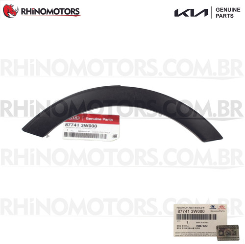877413W000 MOLDURA OU APLIQUE EXTERNO TRASEIRO L/E KIA SPORTAGE 2012/ ...