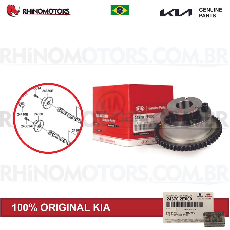 243702E000 Polia Variavel Comando Cerato, Sportage IX35, Elantra, i30 ...